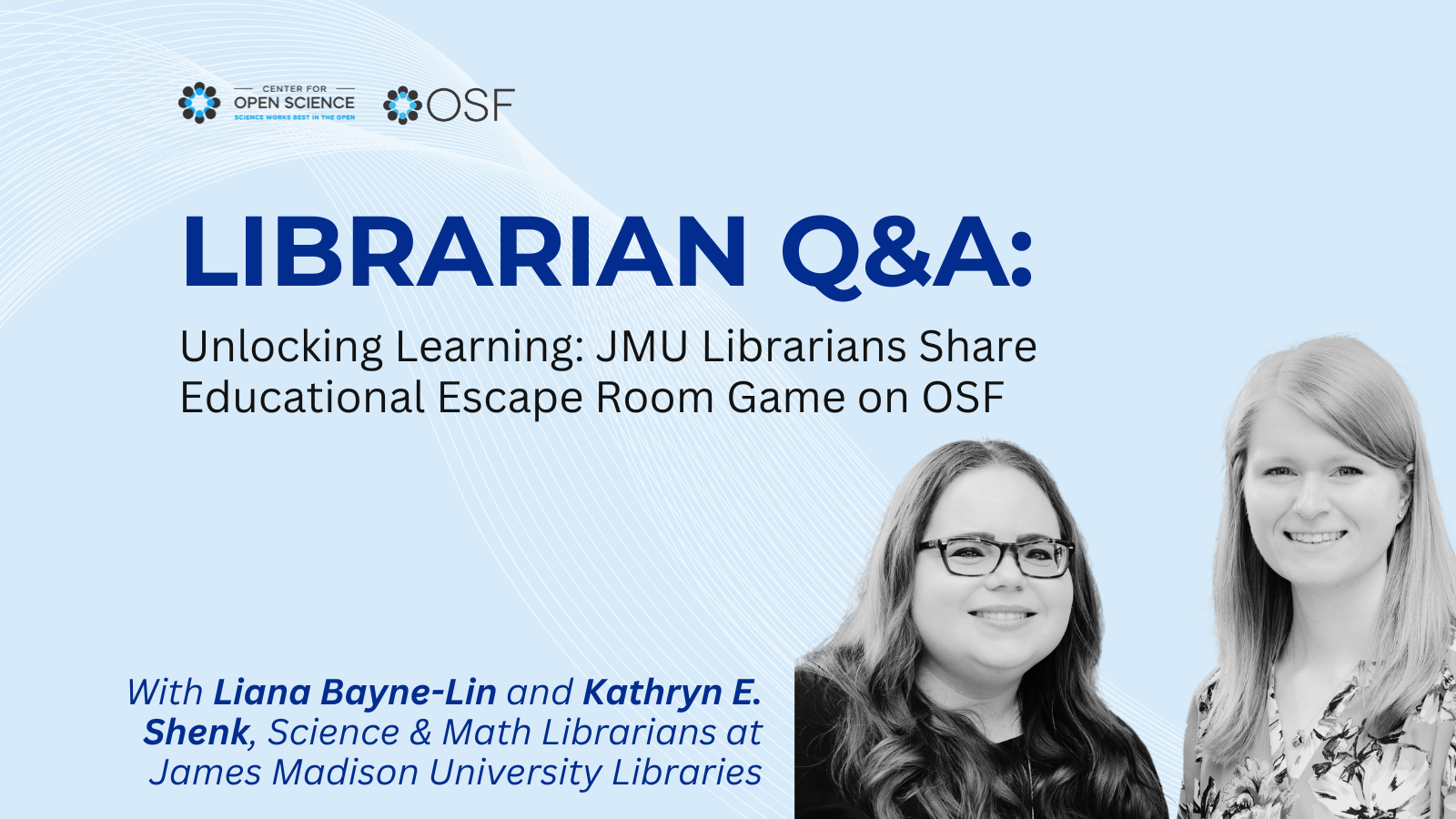 Unlocking Learning: JMU Librarians Share Educational Escape Room Game on OSF